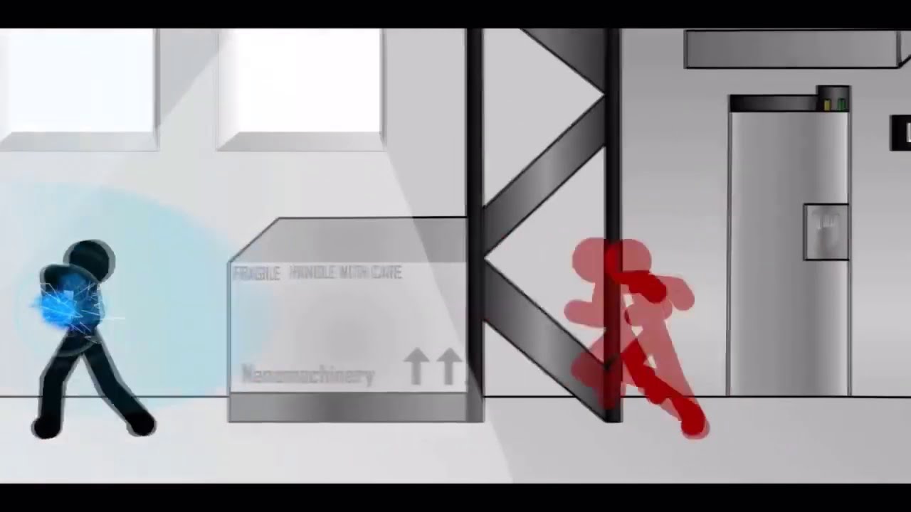 Stickman Battle (AMV) - Middle Finger - YouTube