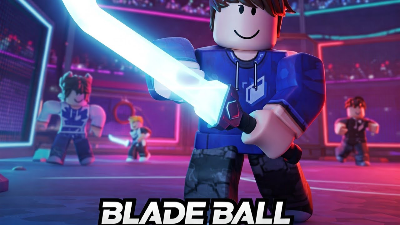 Playing Blade Ball! - YouTube