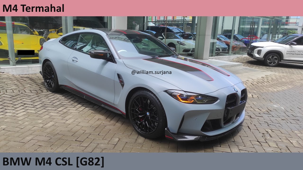 BMW M4 CSL [G82] review - Indonesia - YouTube