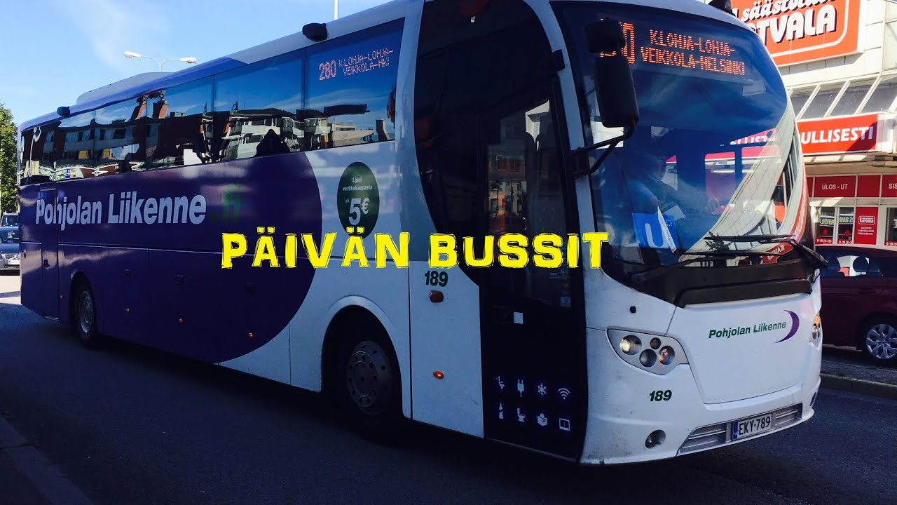 Päivän Bussit 9.9.2016 - YouTube