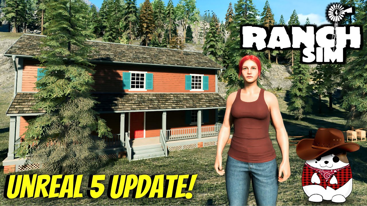 First Cows and Making Sausage in the Ranch Sim New Unreal Engine 5 ...