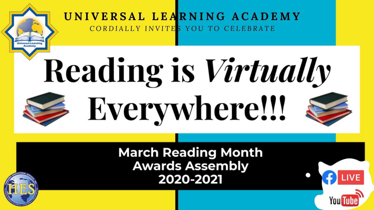 Universal Learning Academy Presents: Reading is Virtually Everywhere!!! - YouTube