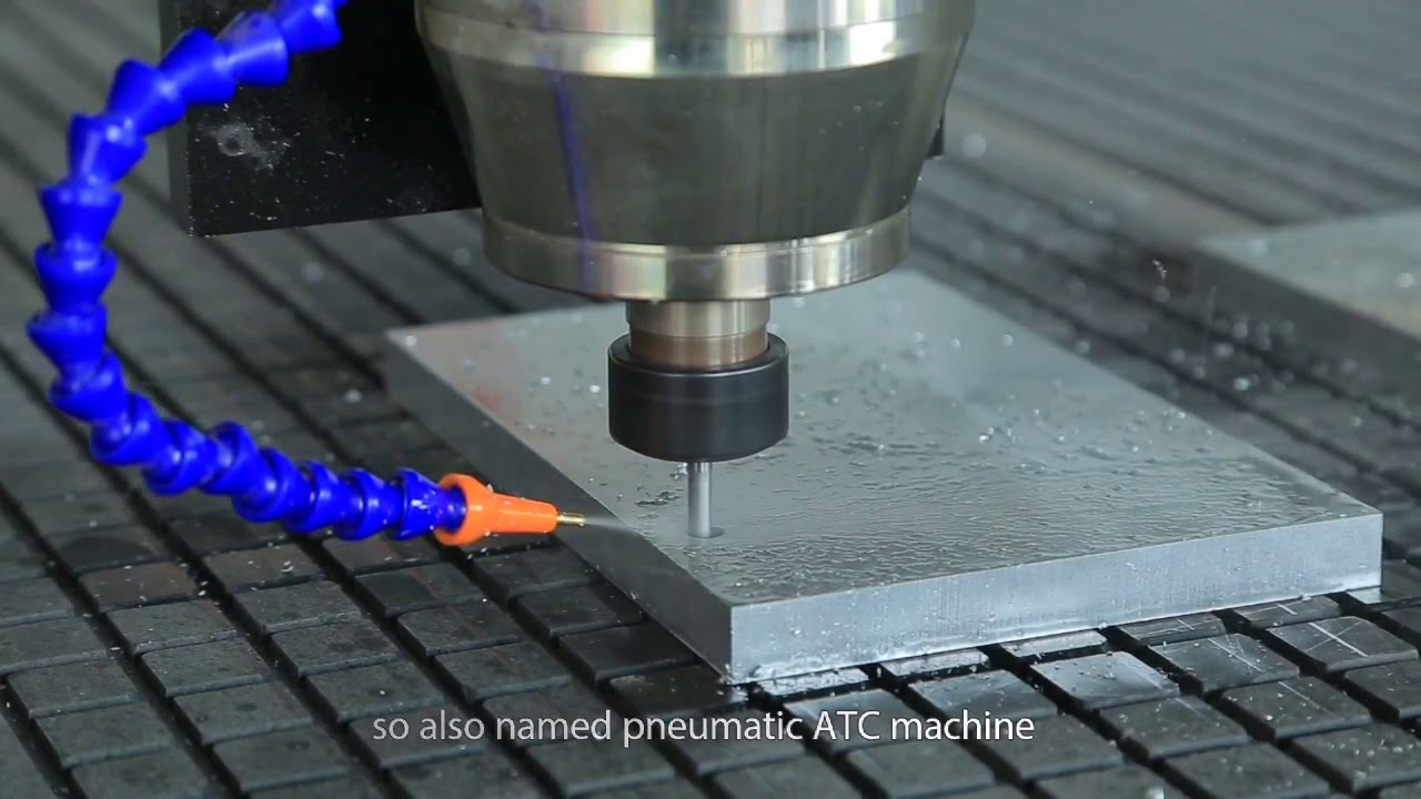 CNC Router for Aluminum carving, metal cnc router 3d engraving machine ...