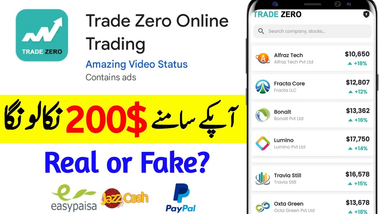 Trade Zero Online Trading|Tradezero withdrawal|trade zero real or fake ...