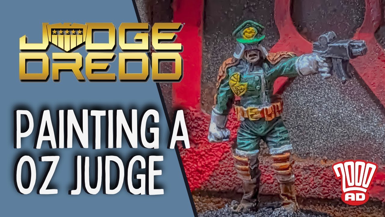 Mongoose Publishing & 2000 AD - OZ Judge for Judge Dredd - YouTube