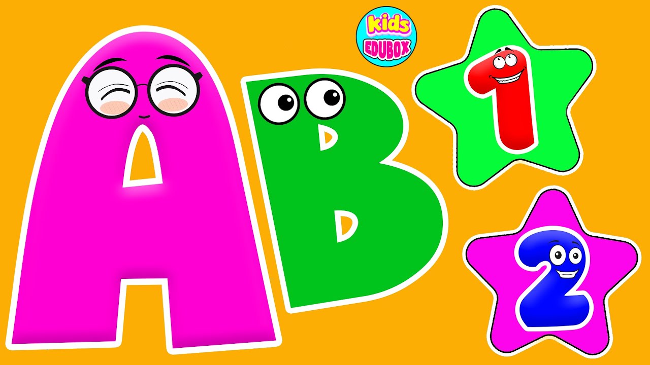ABC & 123 Learning Videos For Preschool | ABC And One Two Three | ABC ...