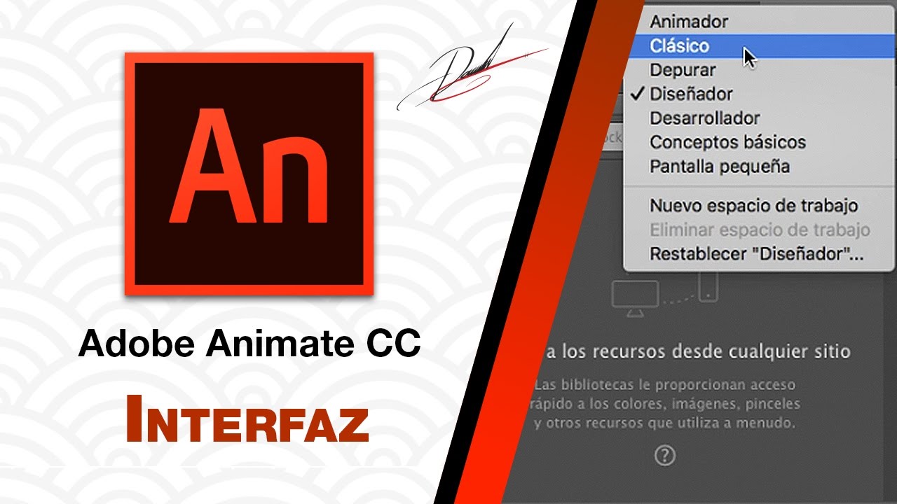 Adobe Animate CC - Interfaz (páneles de apoyo) - YouTube