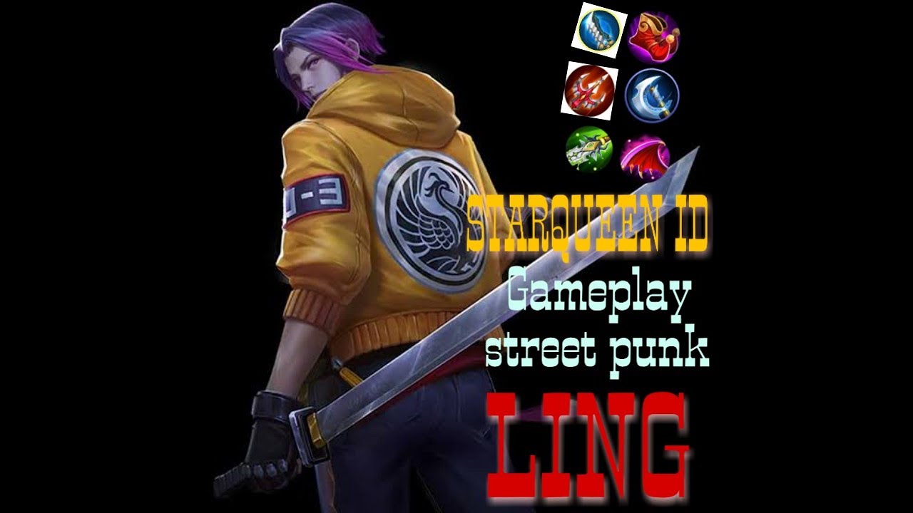 GAMEPLAY SKIN LING STREET PUNK - YouTube
