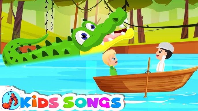 Row Row Row Your Boat Nursery Rhymes For Kids Kindergarten Video
