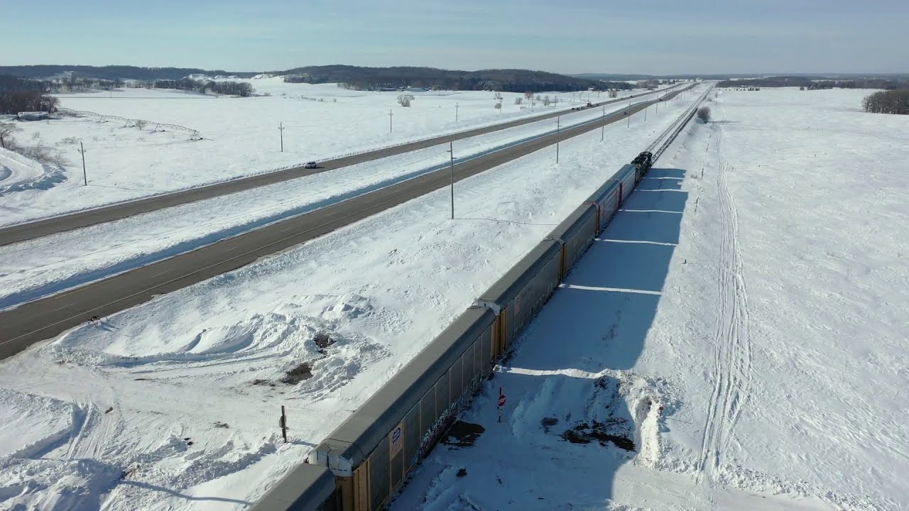 Chasing CSX 983 2 miles 3-11-19 OTC quick video - YouTube