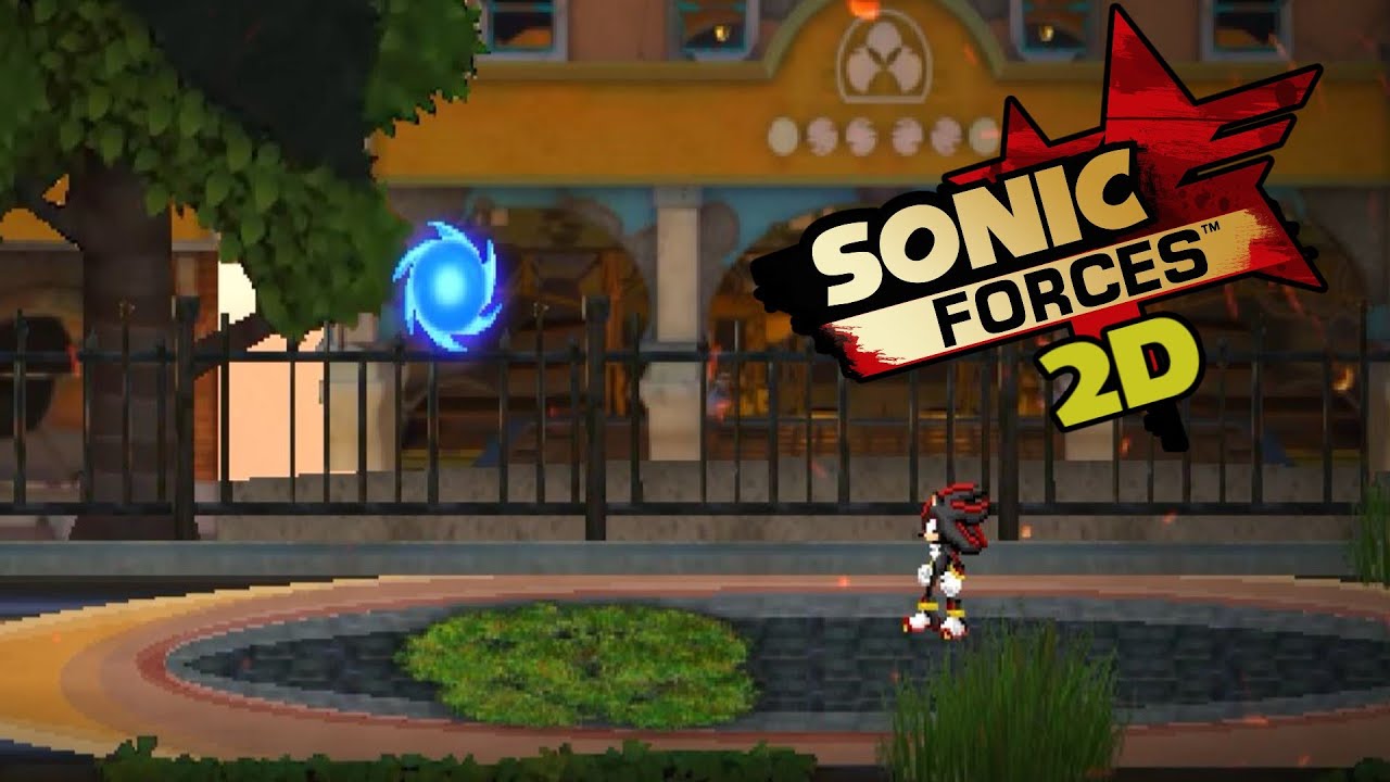 Sonic Forces 2D: Sonic VS Shadow - YouTube
