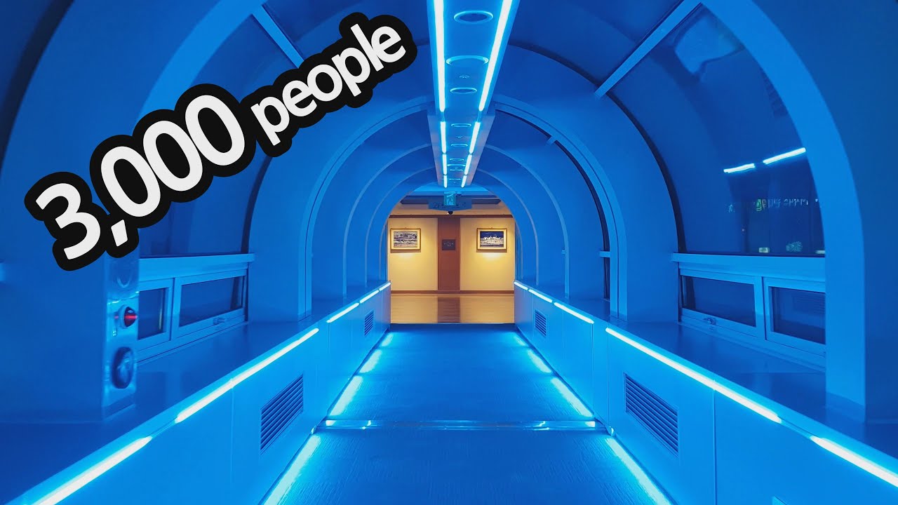 [4K] A huge spa that can accommodate a total of 3,000 spa-goers at the ...