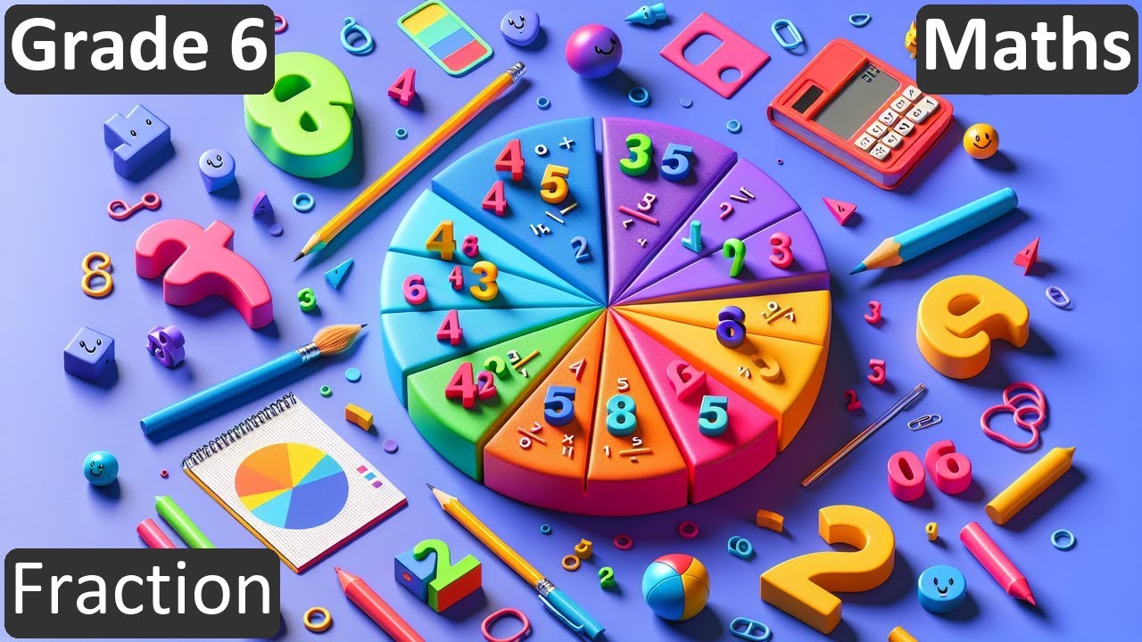 Grade 6 | Maths | Fraction | Free Tutorial | CBSE | ICSE | State Board ...