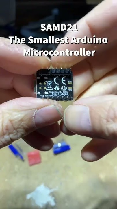 The smallest Arduino microcontroller! - YouTube