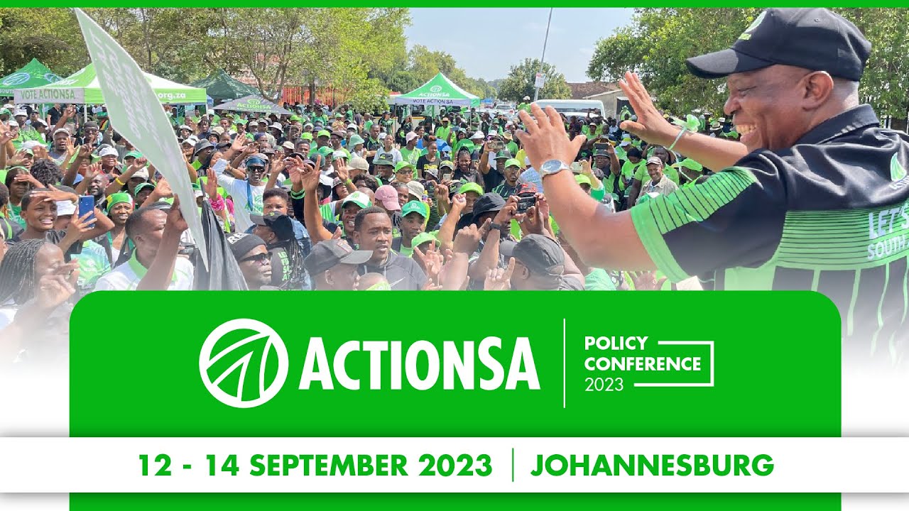 ActionSA - Policy Conference Readiness Press Conference - YouTube