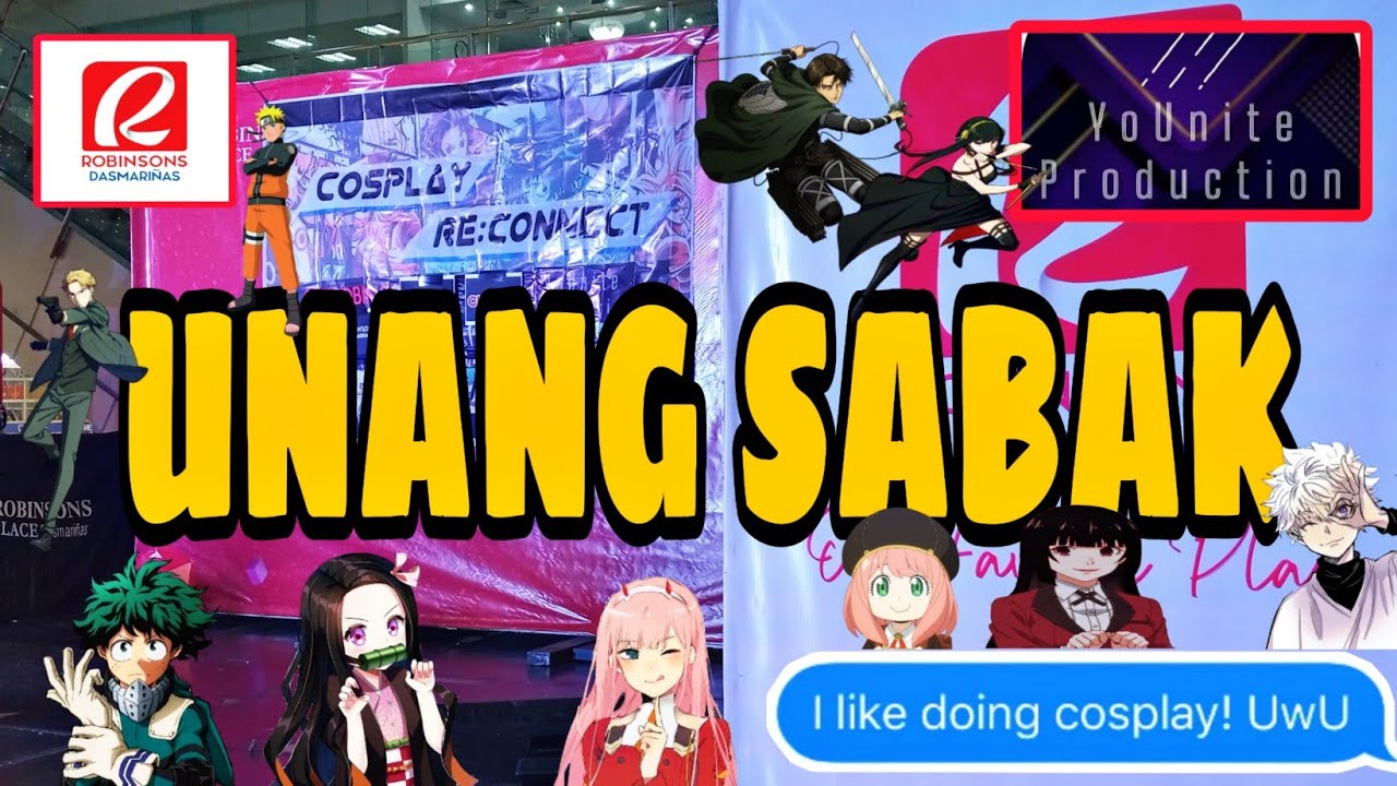 LABAN NA TO! | COSPLAY VLOG | COSPLAY RE:CONNECT | ROBINSON DASMA | JAN ...