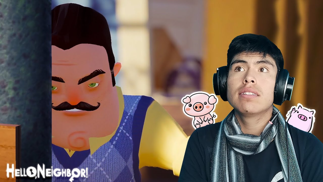 ESCAPAMOS pero dejamos a alguien atras!! - Hello Neighbor Cap 2 - Part ...