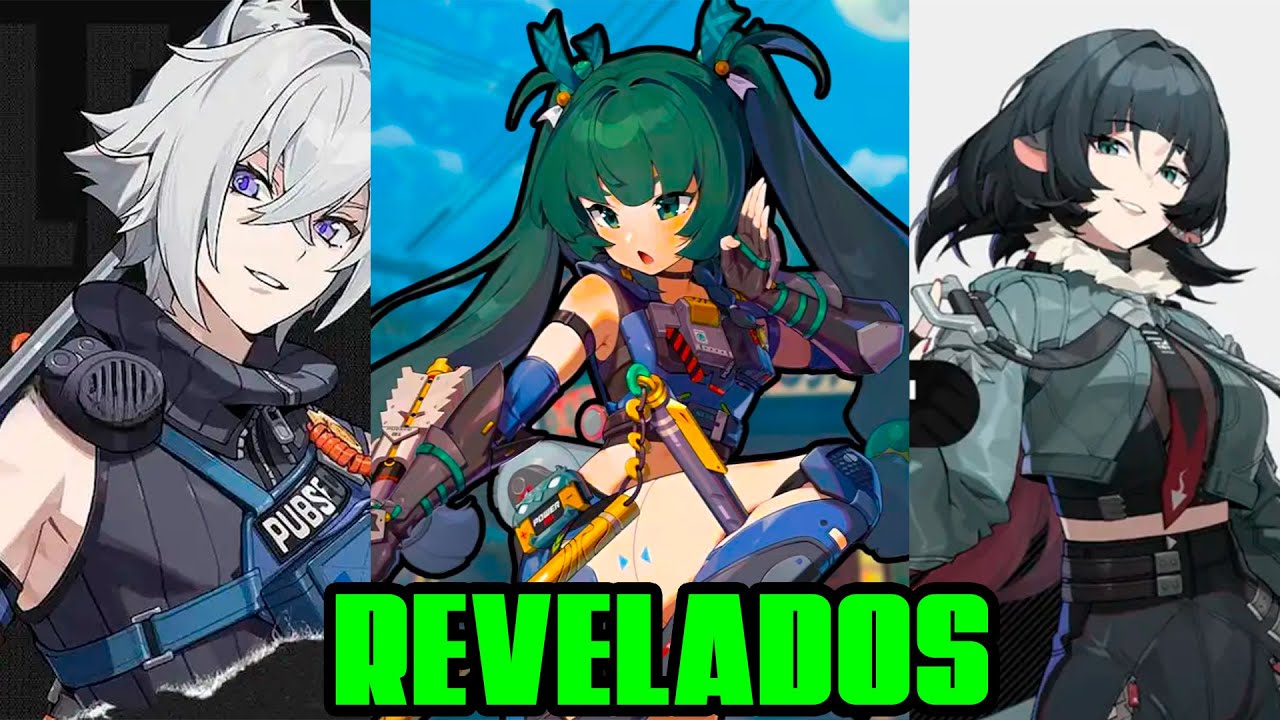 Nuevos personajes de ZONLESS ZONE ZERO jugables pronto!! - YouTube