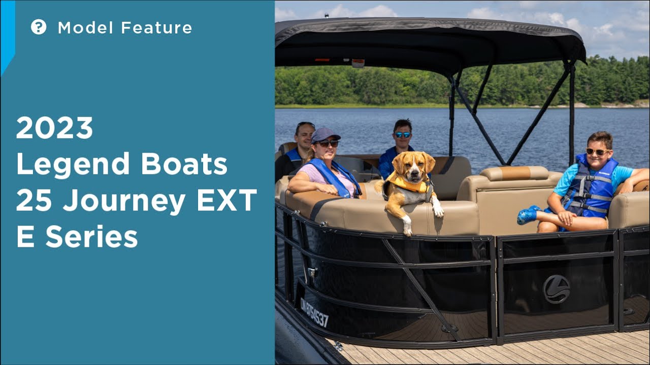 Legend Boats | E-SERIES 25 Journey EXT - YouTube