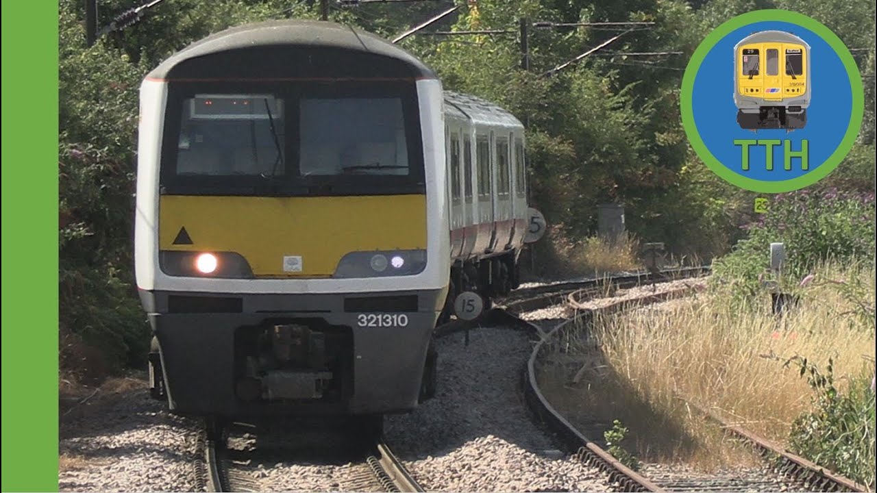 Class 321 at Dovercourt - YouTube