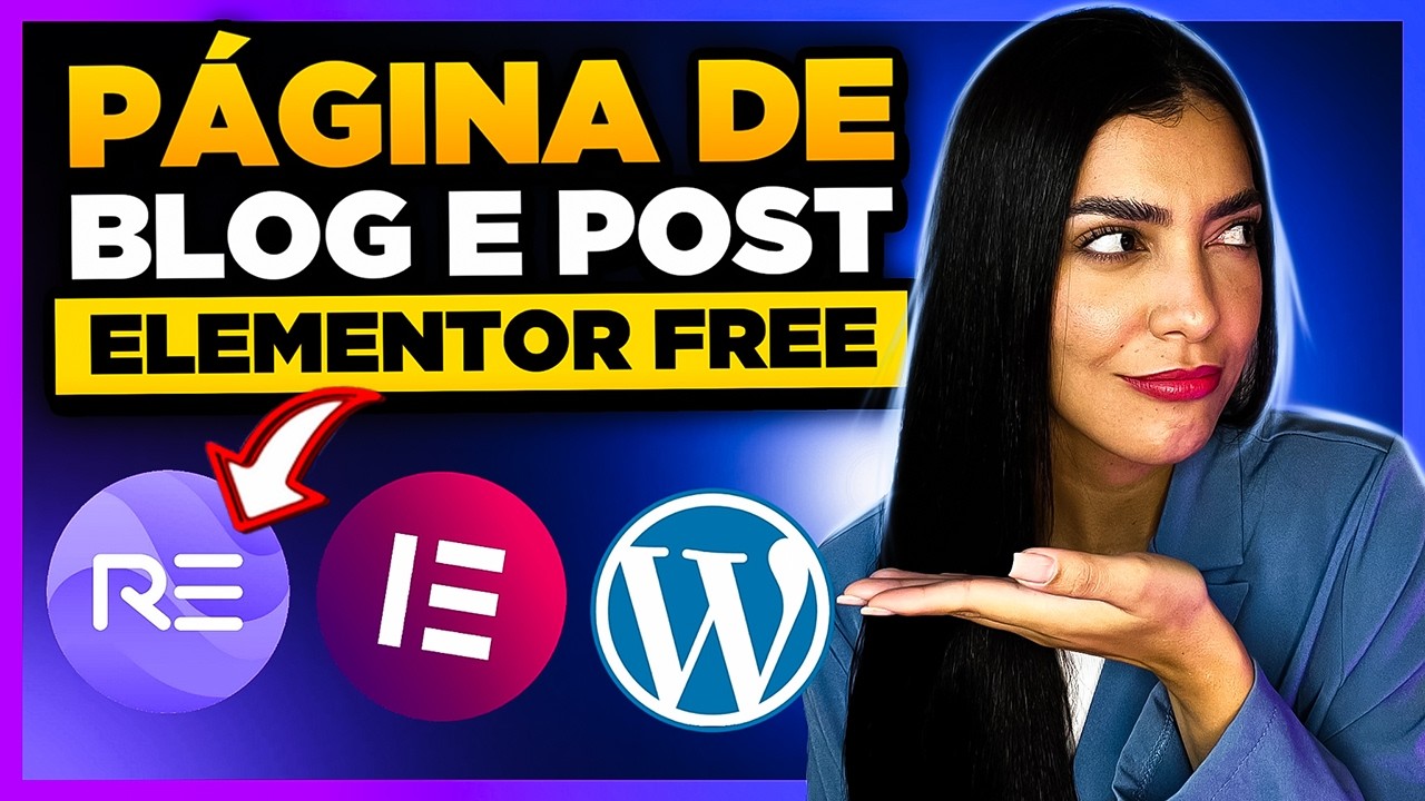 Como Criar Página de BLOG e POST Individual com Elementor Free ...