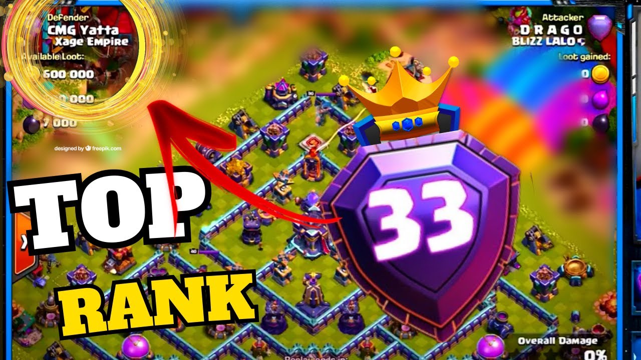 CMG YATTA| Top Rank| Diamond| Teaser Base Link| Clash of Clans(CoC ...