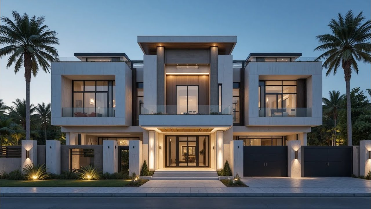 Billionaire-Level Modern Mansion Tour | Sleek Architecture, Massive ...