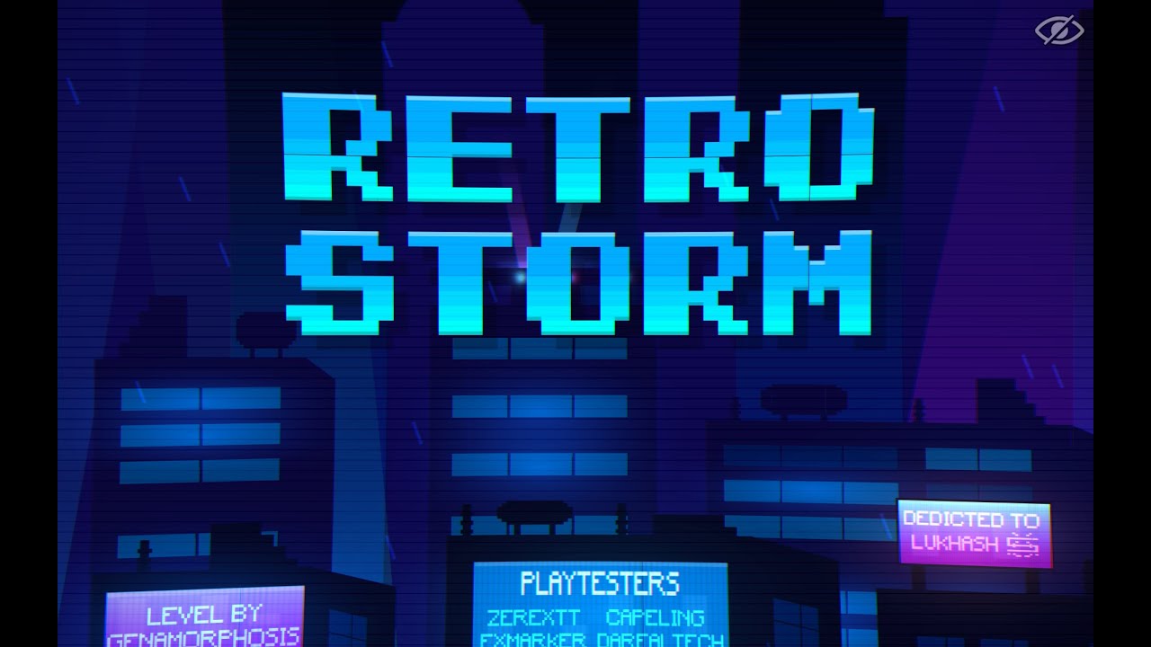 (READ DESC) "Retro storm" by GenaMorphosis | Geometry Dash - YouTube