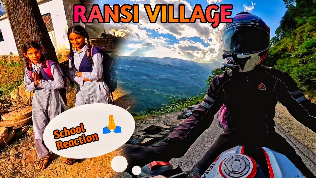 School Reaction Video | Ransi Village | Madhya maheswar trek 2023 ...