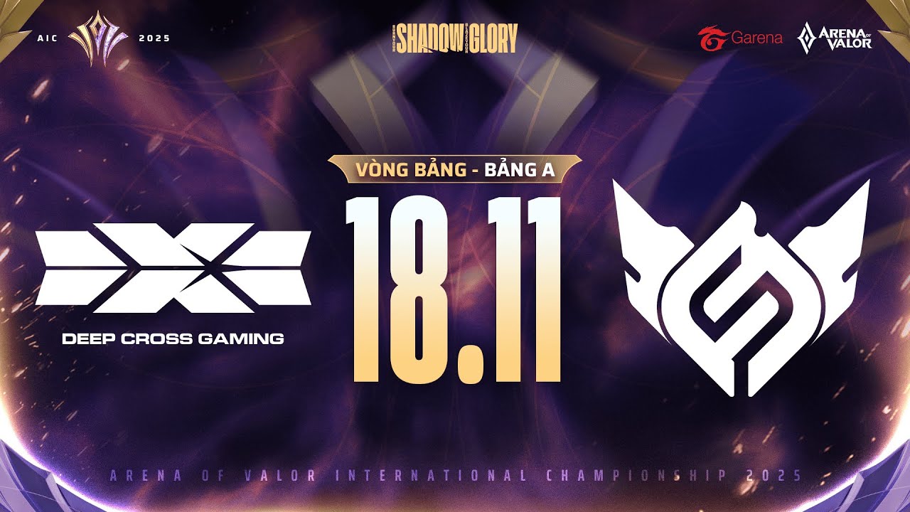 DEEP CROSS GAMING vs FULL SENSE | VÒNG BẢNG | AIC 2025 (18/11) - YouTube