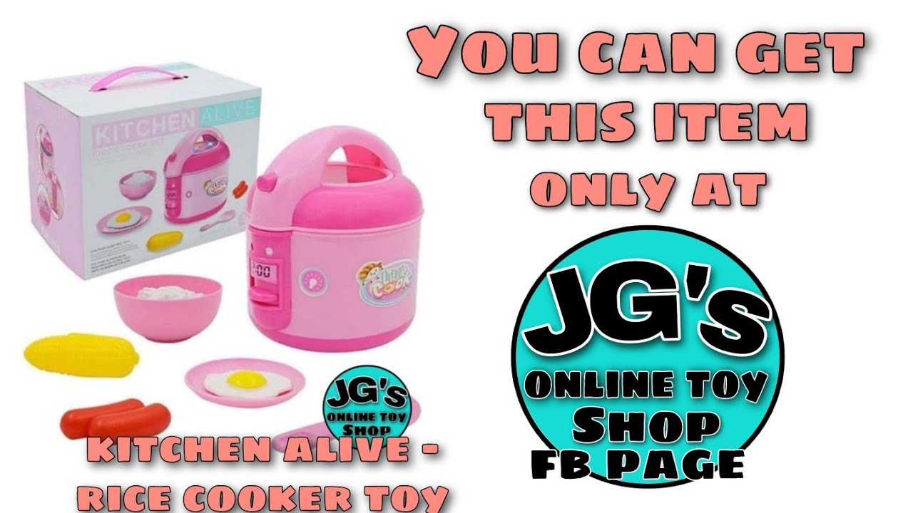 kitchen alive - Rice Cooker toy - YouTube