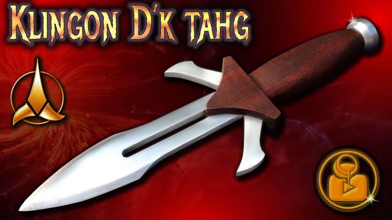 making a KLINGON KNIFE, D’K TAHG - Star Trek lost foam casting ...