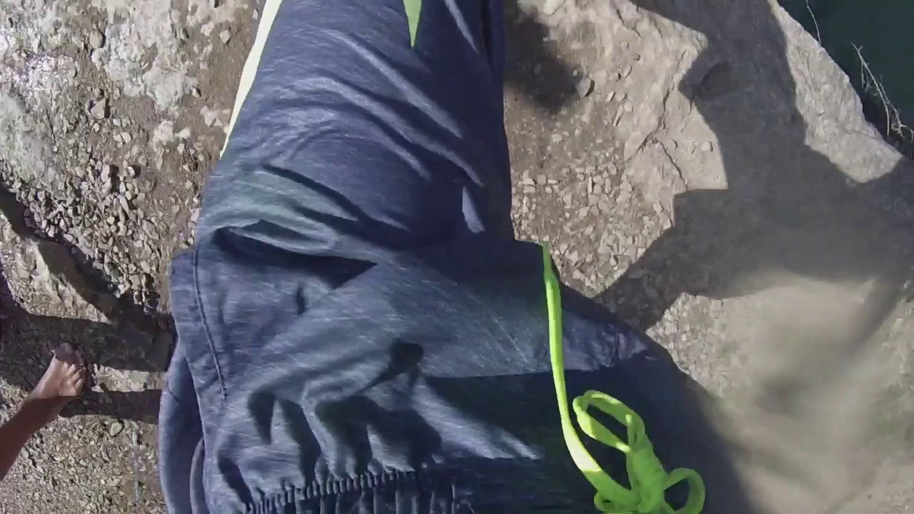 White Rock Cliff Jumping Indiana Micah Nist - YouTube