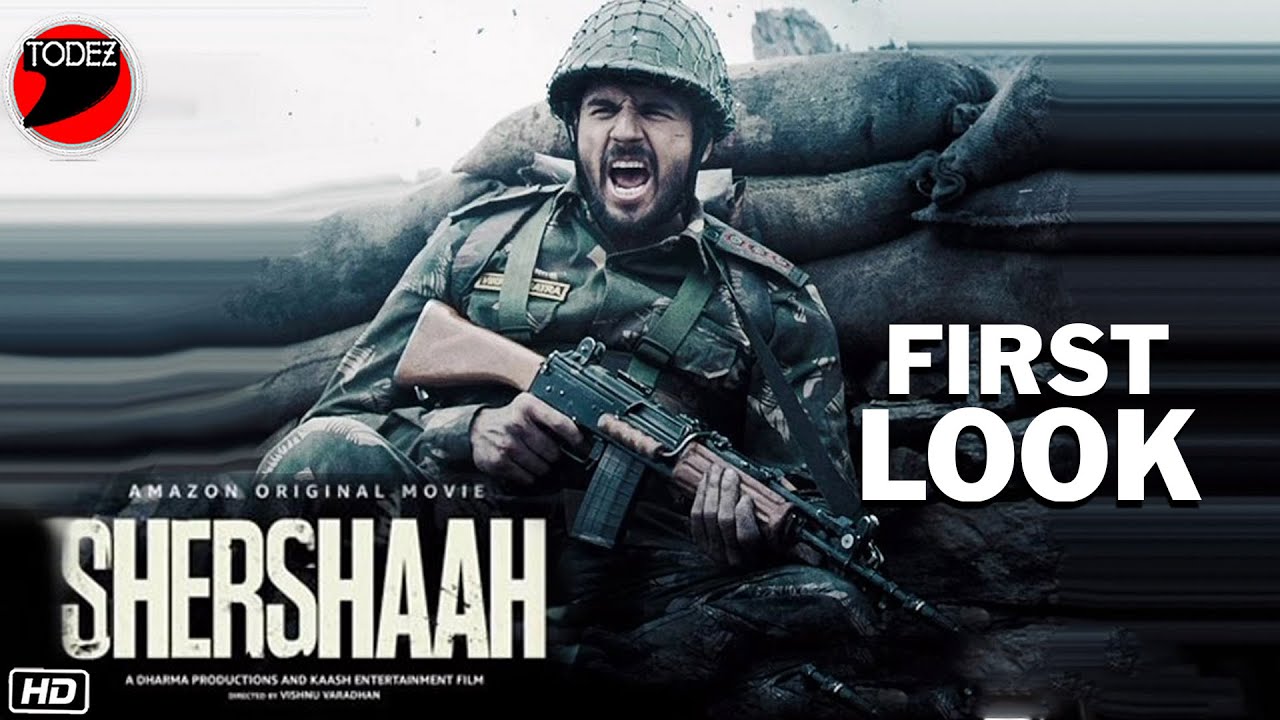 Shershaan : First Look Poster | Sidharth Malhotra | Kiara Advani ...
