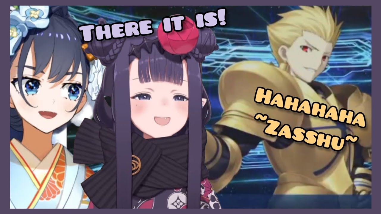 Ina Gets Gilgamesh In Her FGO Pulls - YouTube