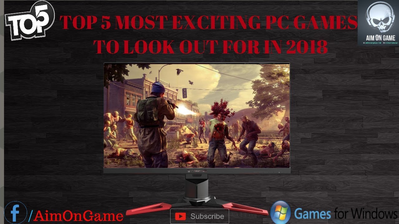 TOP 5 | Most Exciting PC Games to Look Out For in 2018 | Full HD ...