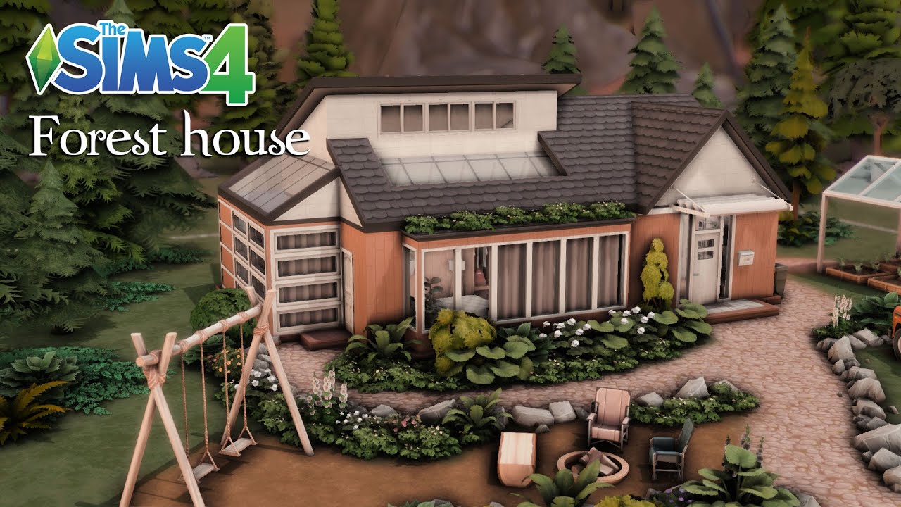 Forest House | Sims 4 | Stop motion | NO CC - YouTube