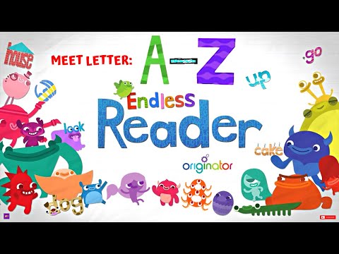 Endless Reader: Meet Letter A - Z | Learn Sight Words | Fun Educational Word Learning
