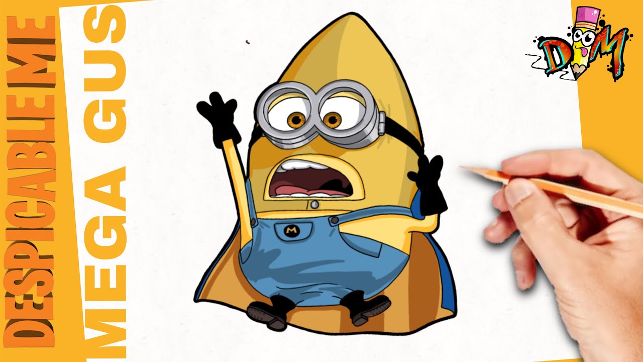 COMO DIBUJAR a MEGA GUS de MI VILLANO FAVORITO 4 | FÁCIL | how to draw ...
