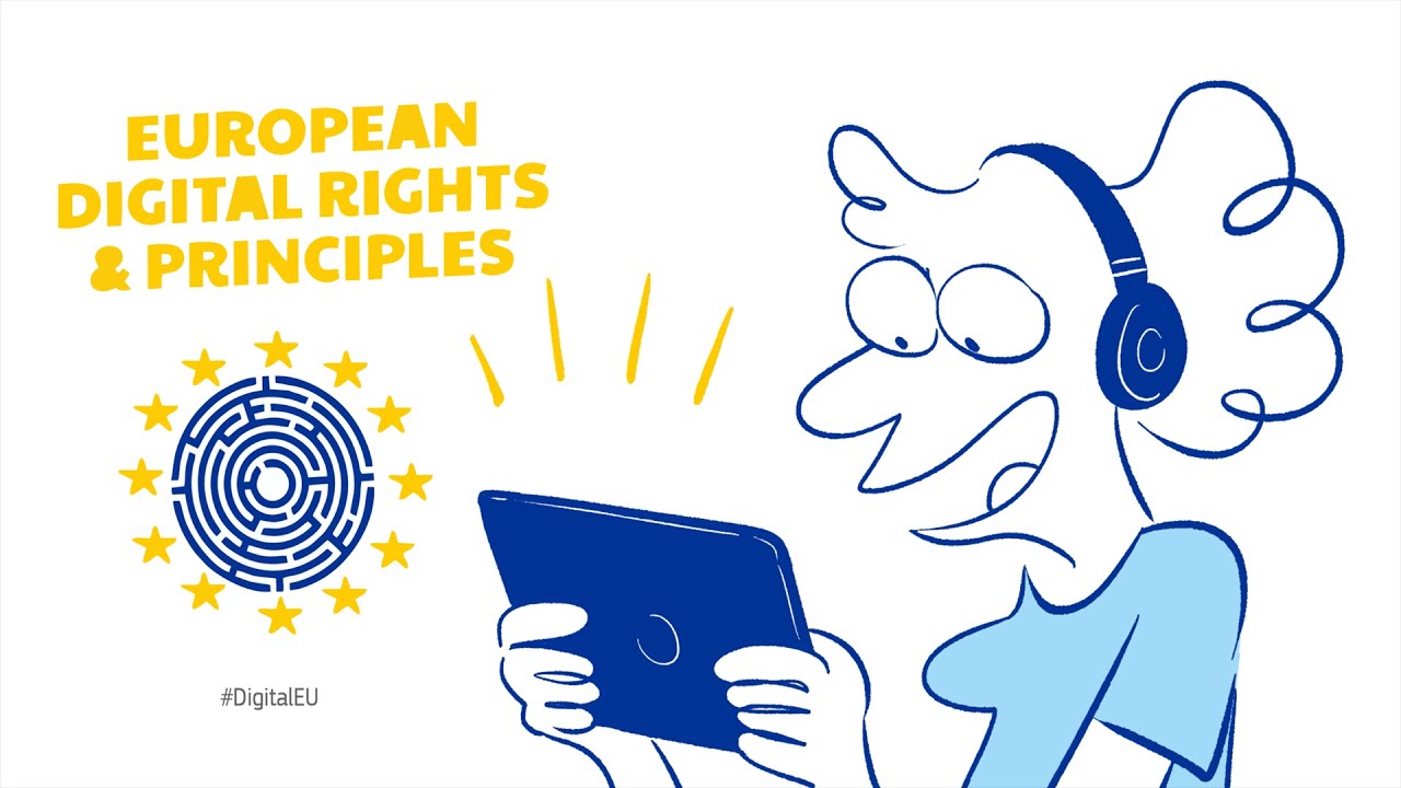 DIGITAL EXPLORERS - the EU #DigitalPrinciples that are at the core of Europe's digital DNA - YouTube