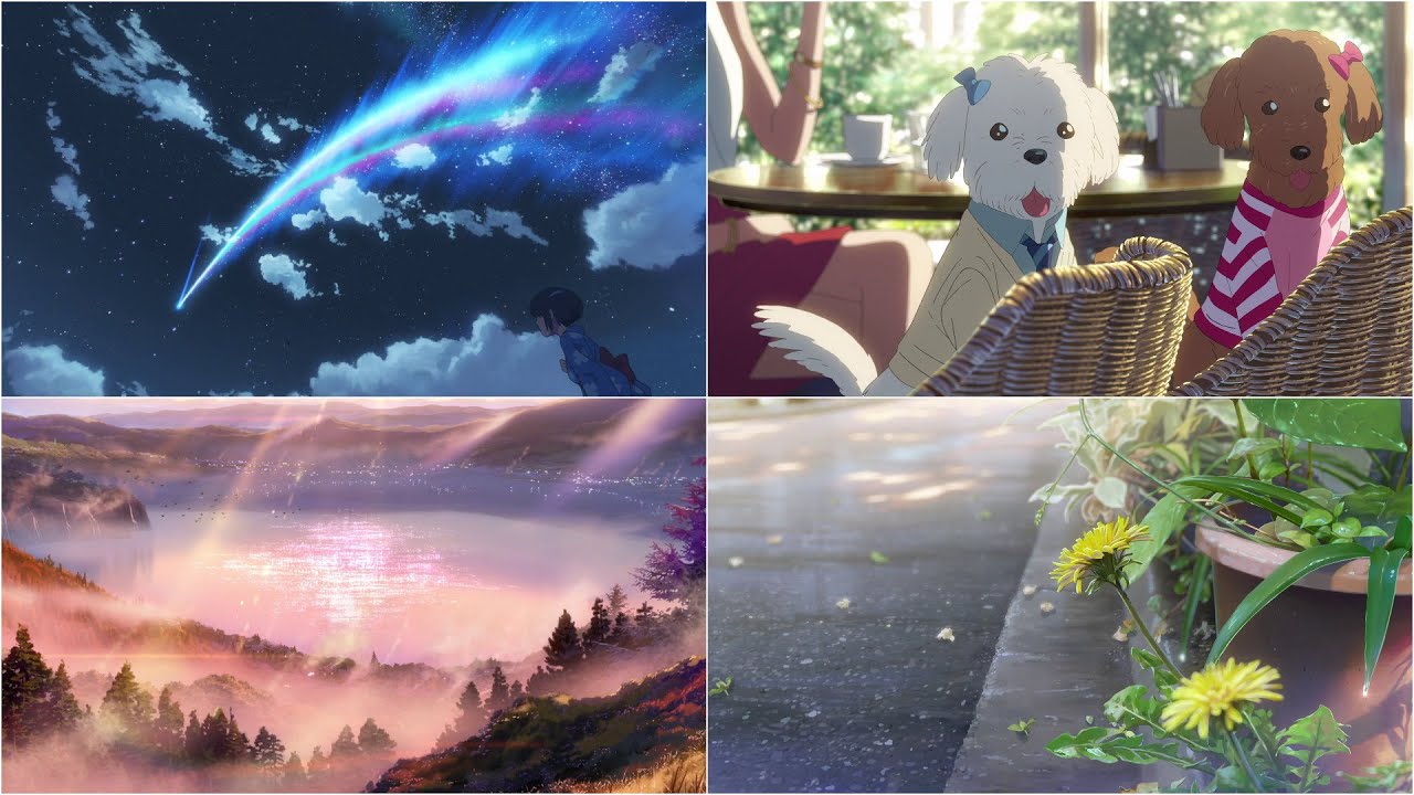 Screenshots of Beautiful Scenes from Your Name (Part-2) - YouTube
