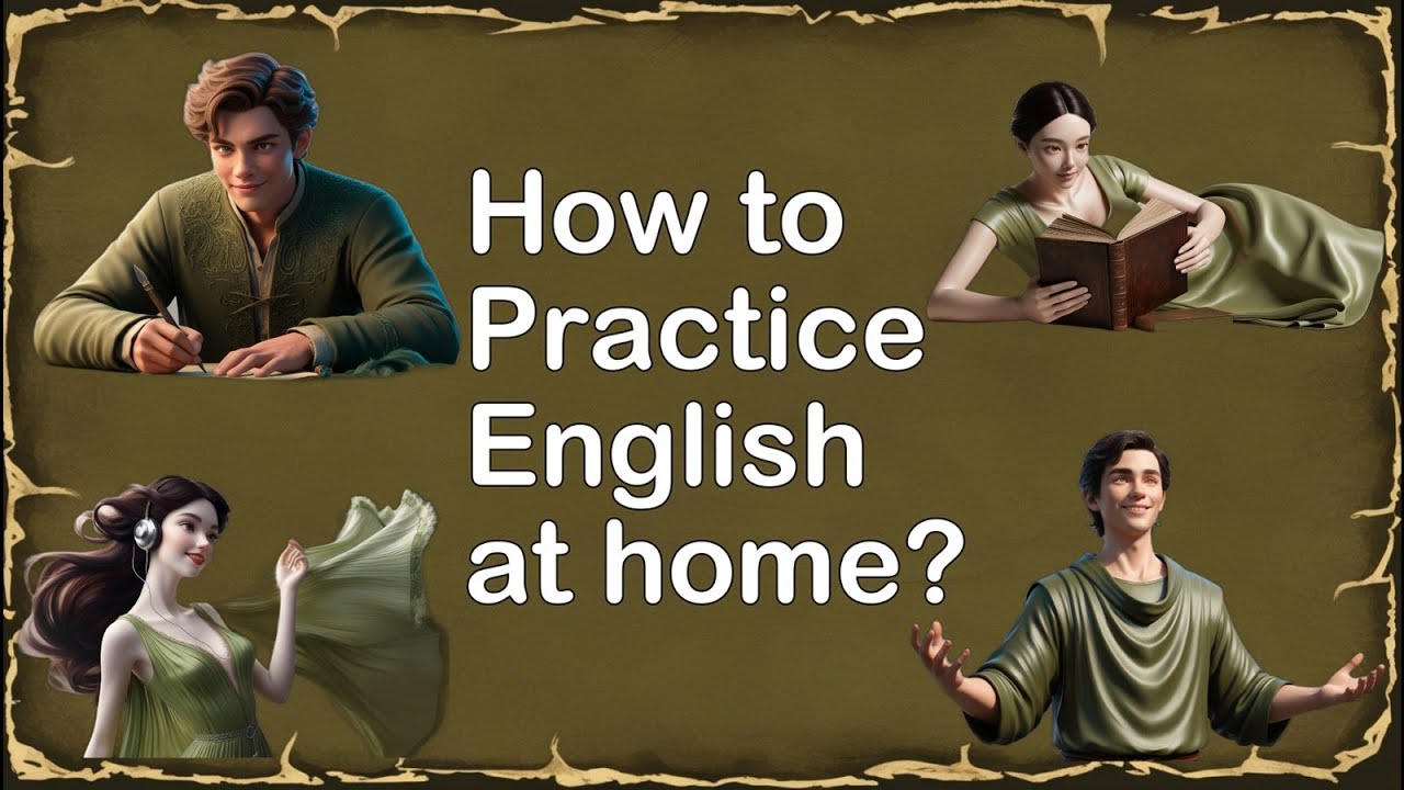 How to practice English at home |Graded Reader |Improve Your English ...
