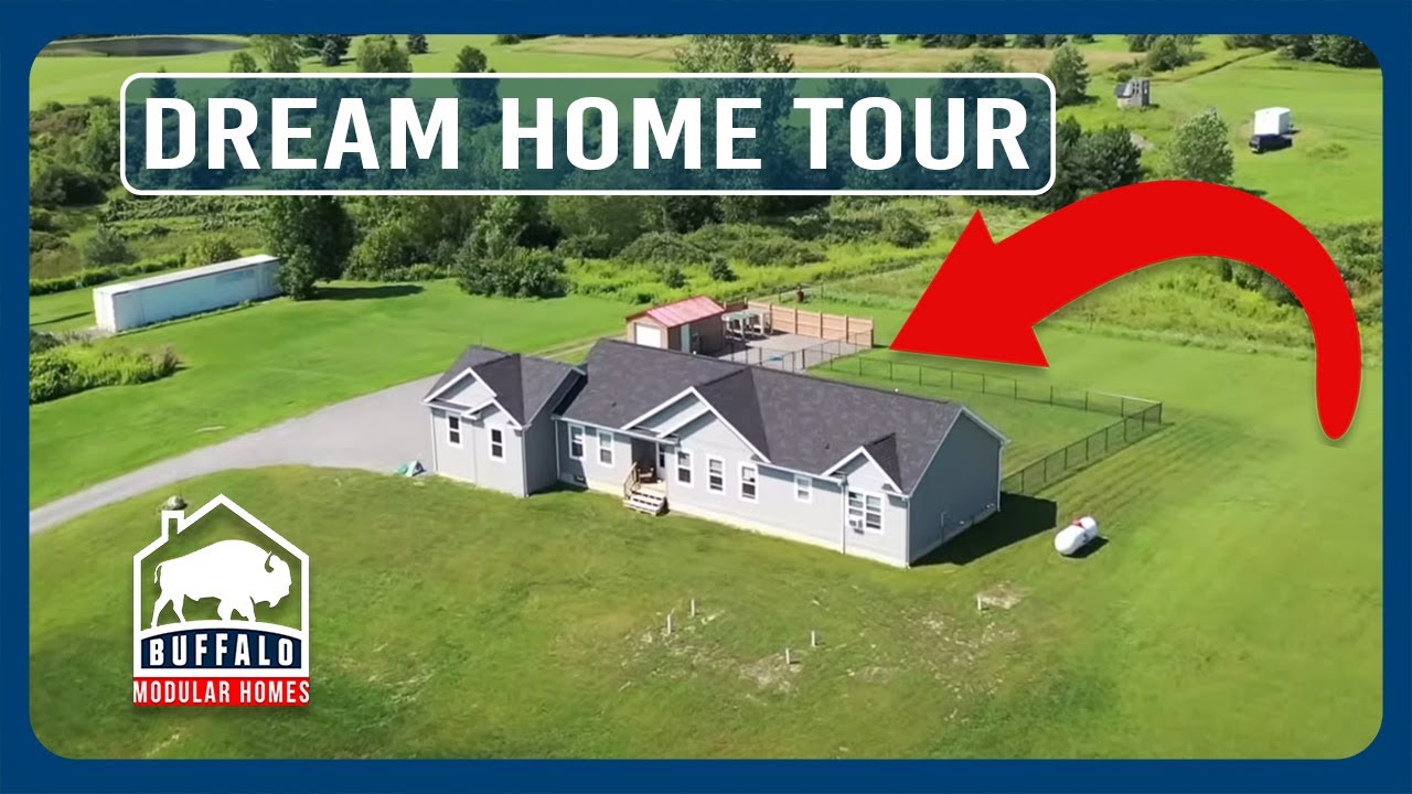 Modular DREAM Home... 1 YEAR WALKTHROUGH - YouTube