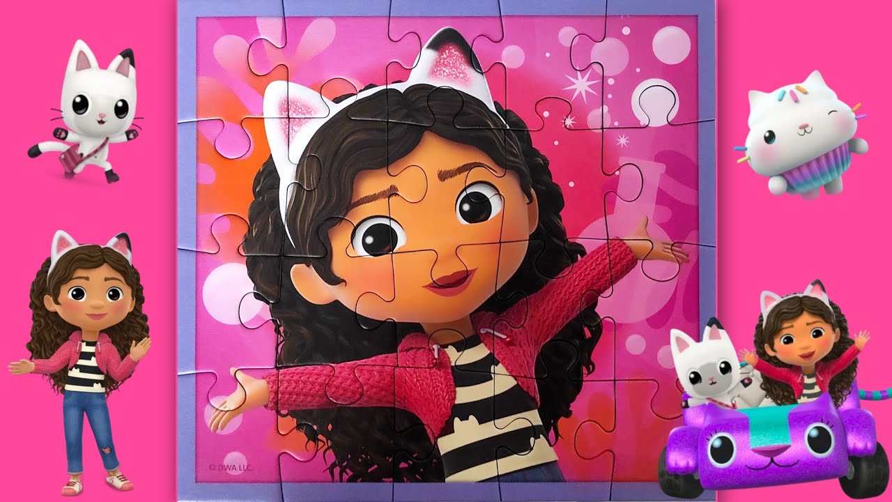 Gabby's Dollhouse puzzle | Gabina kuća lutaka - YouTube