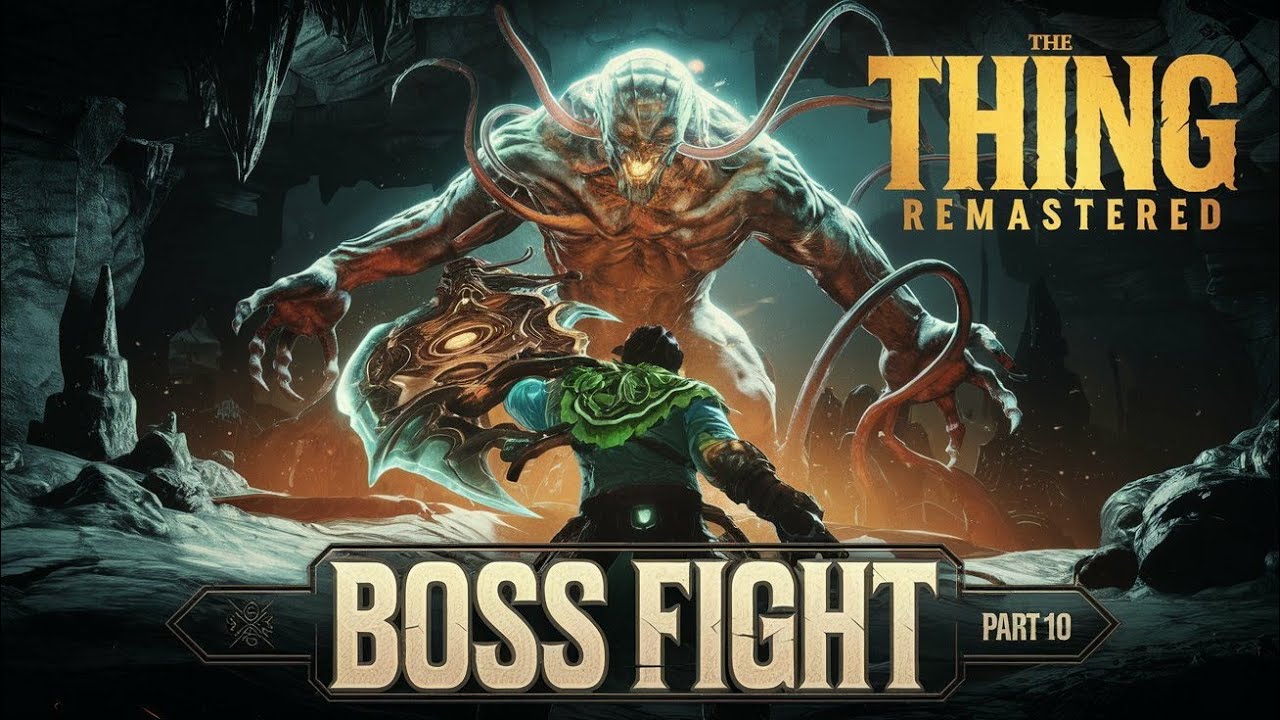 the thing remastered edition part 10 boss fight😱 - YouTube