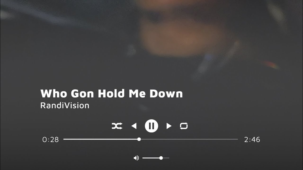 RandiVision- “Who Gon Hold Me Down” (Official Audio) - YouTube Music RandiVision- “Who Gon Hold Me Down” (Official Audio) - YouTube Music