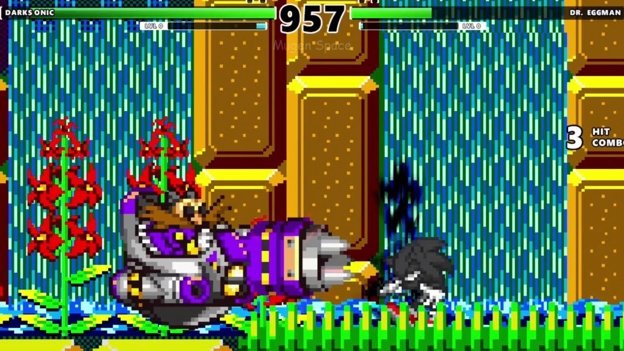 Dark Sonic & Hyper Sonic VS Dr Eggman & E123 omega I Sonic Battle ...
