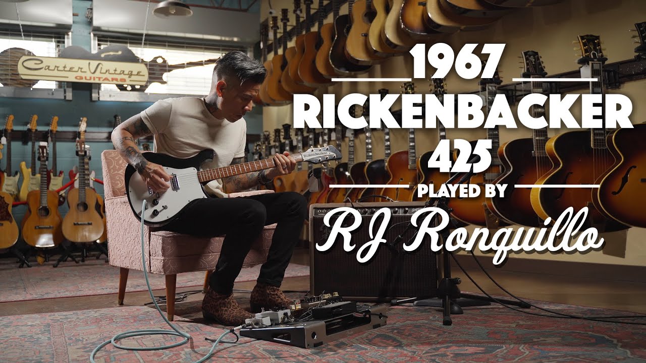 1967 Rickenbacker 425 played by RJ Ronquillo - YouTube