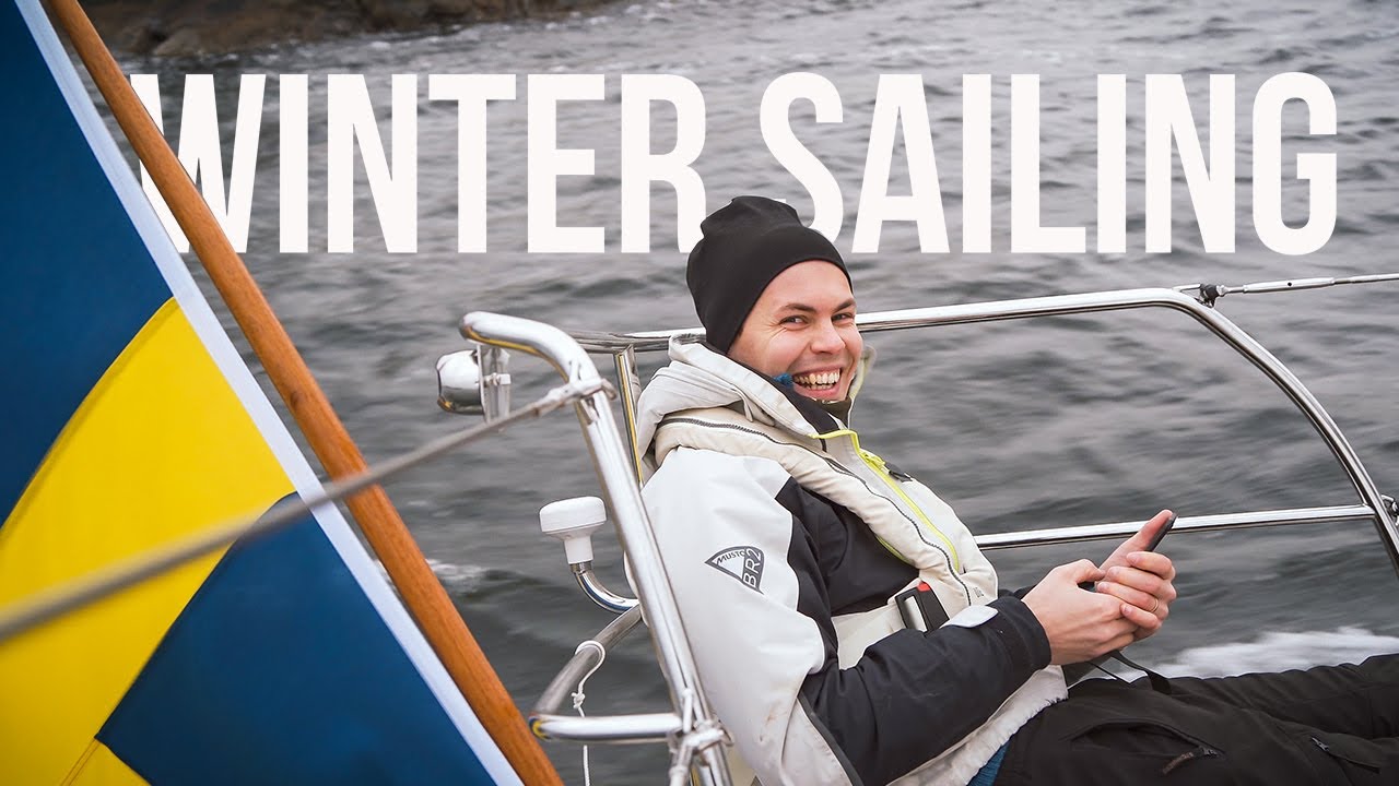 Winter Sailing in December on the Swedish West Coast - YouTube