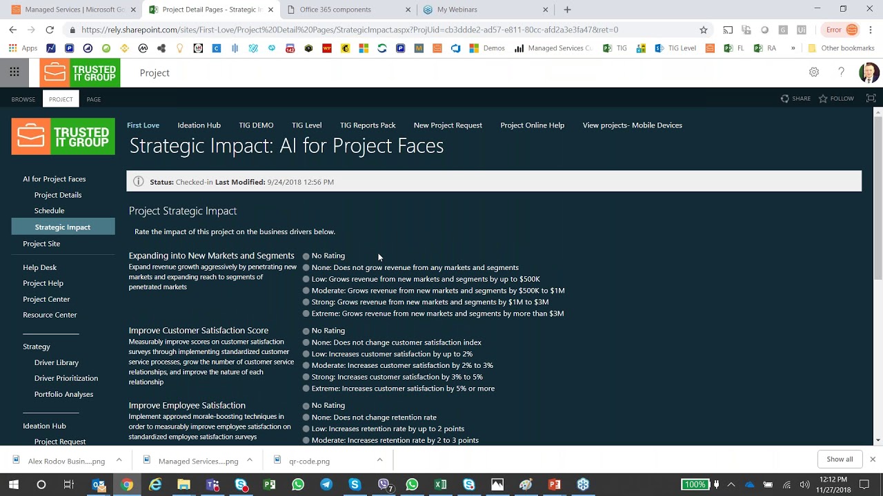 Microsoft Project Online Demo with Teams - YouTube